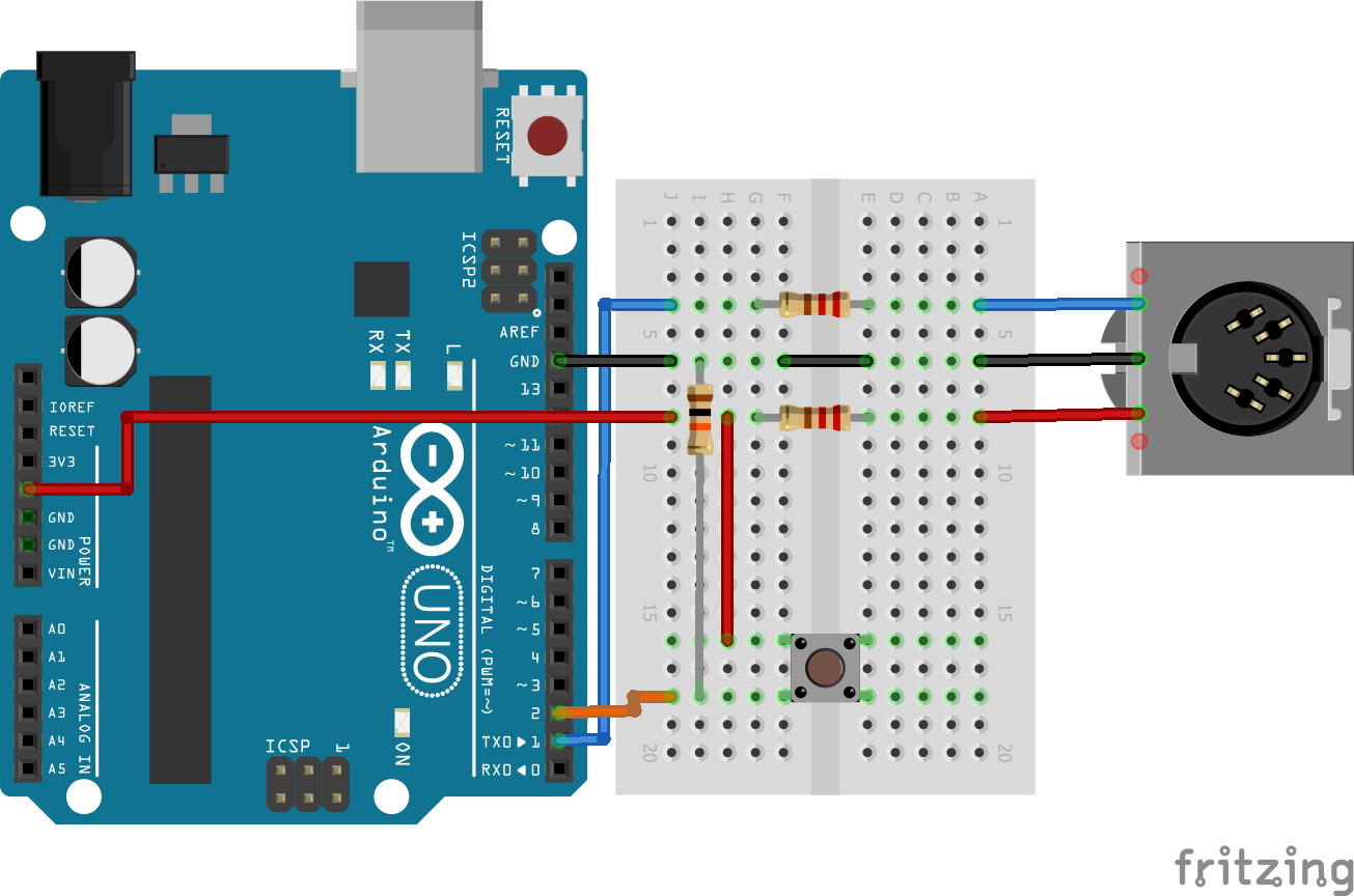 MIDI Patch Button – Simple DIY Electronic Music Projects