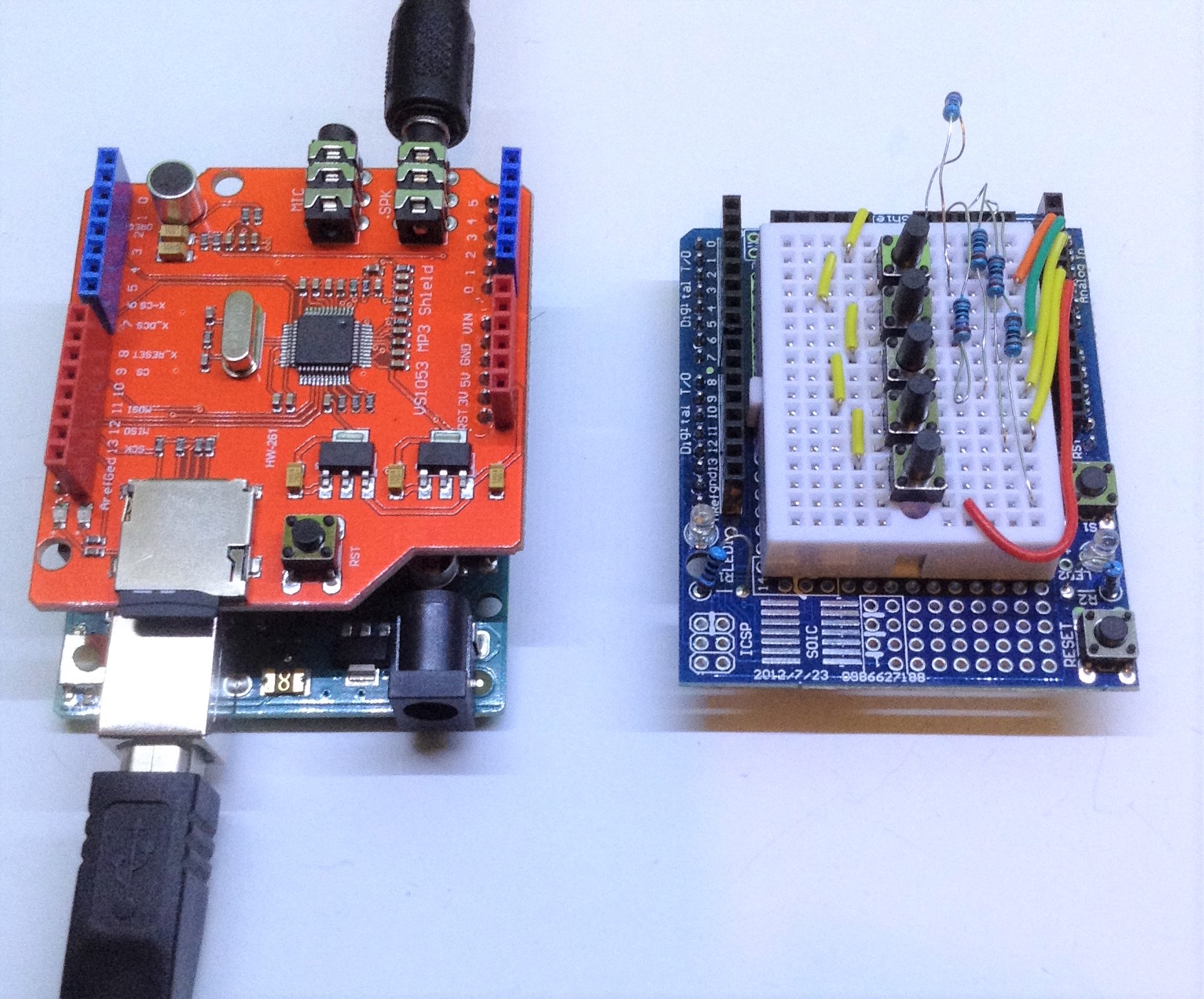 Arduino MP3 Piano – Simple DIY Electronic Music Projects