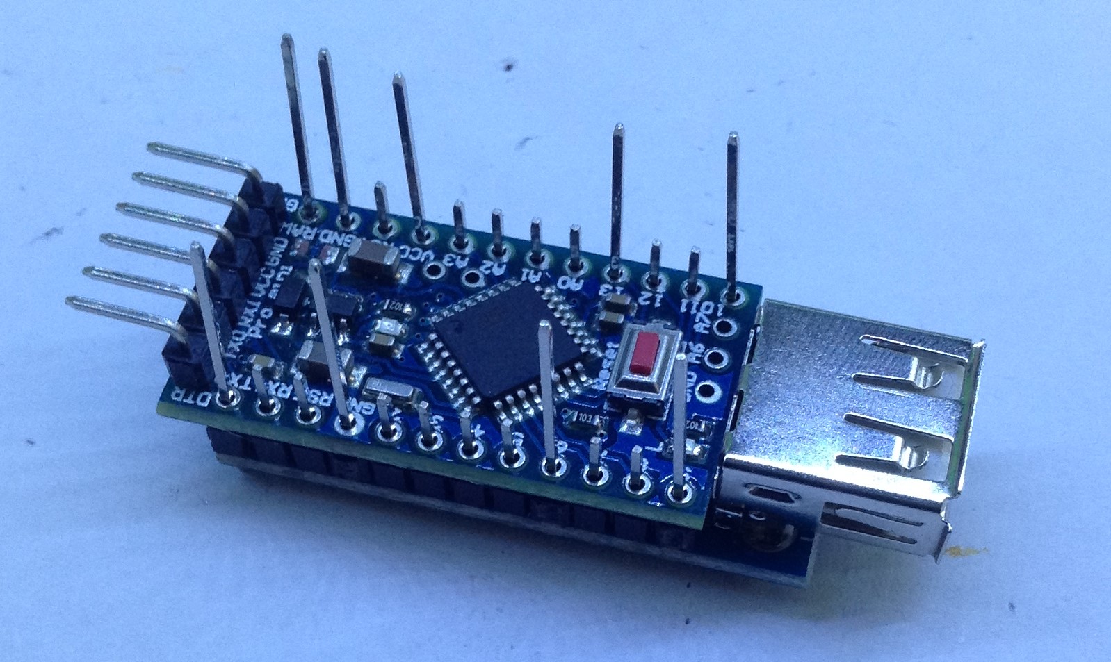 Mini USB-MIDI to MIDI – Simple DIY Electronic Music Projects