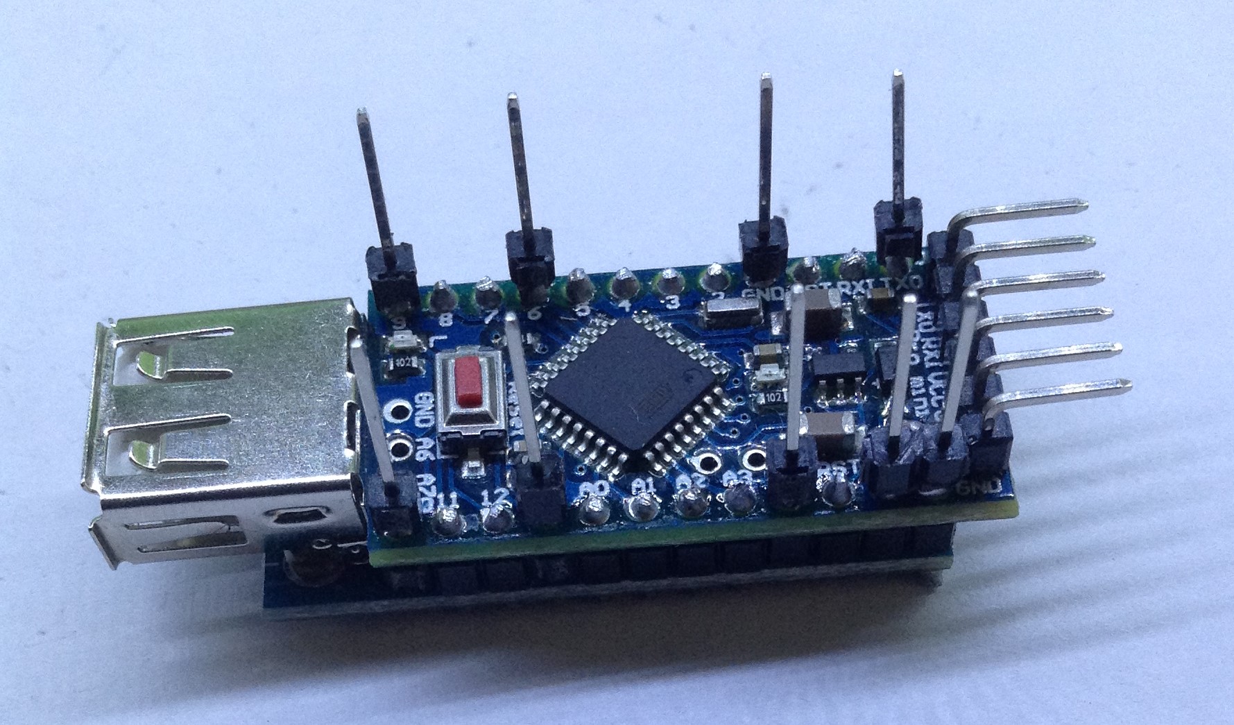 Mini USB-MIDI to MIDI – Simple DIY Electronic Music Projects