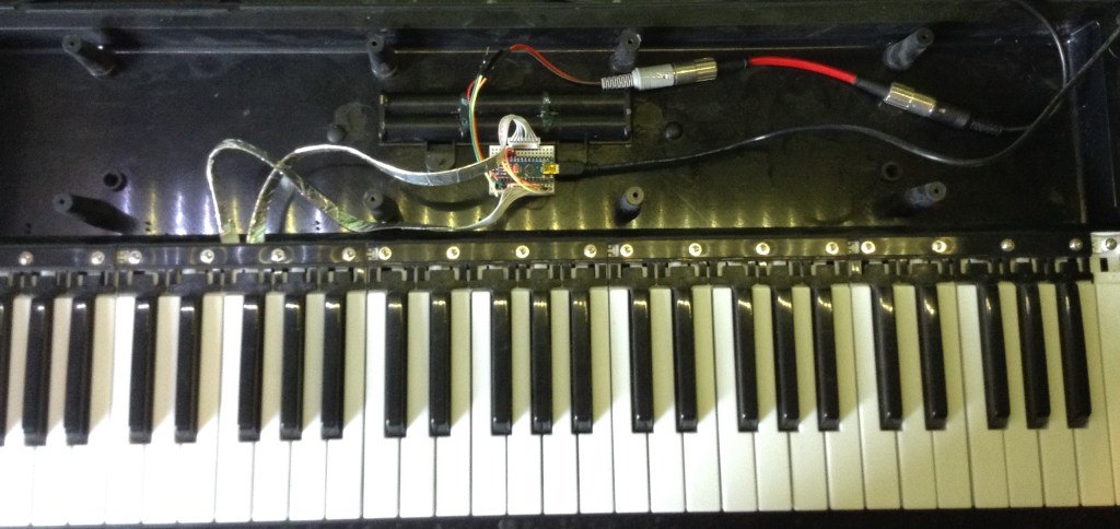 Keyboard MIDI Matrix Decode – Simple DIY Electronic Music Projects
