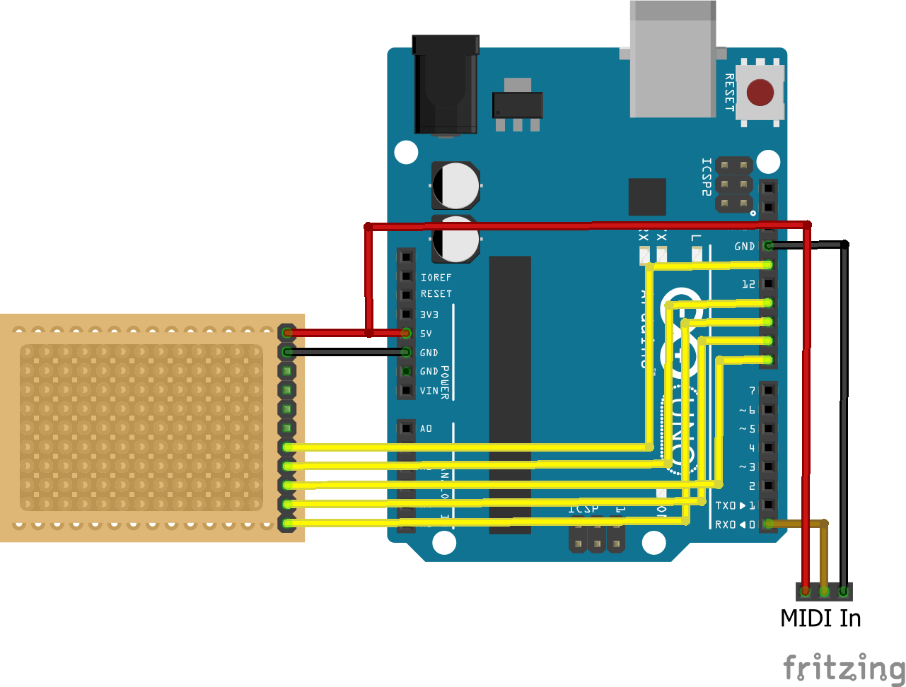 TFT MIDI Display – Simple DIY Electronic Music Projects