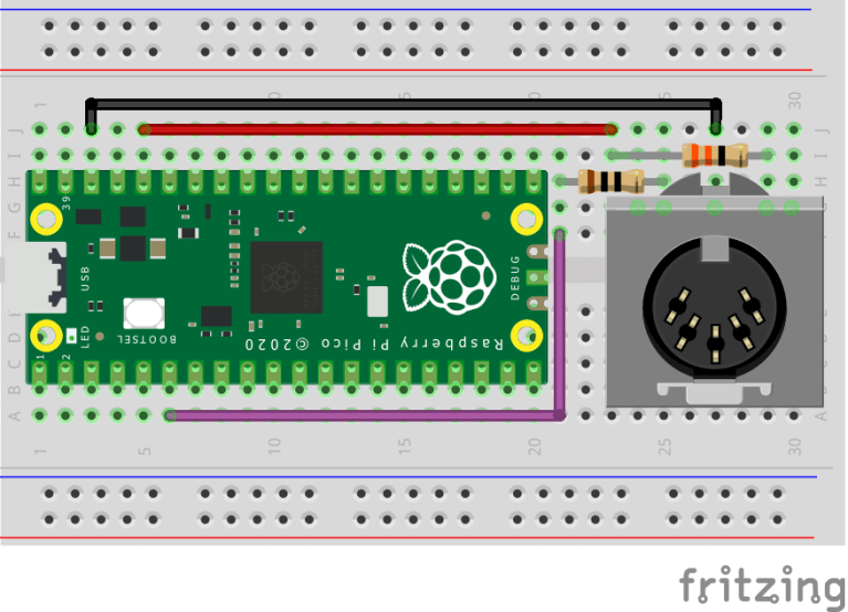 MIDI, MicroPython and the Raspberry Pi Pico – Simple DIY Electronic ...