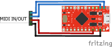 Arduino MIDI Interfaces – Simple DIY Electronic Music Projects