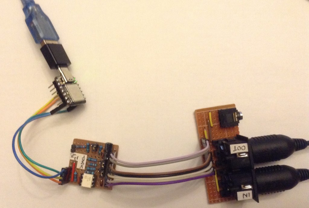 CircuitPython USB to Serial MIDI Router – Simple DIY Electronic Music ...