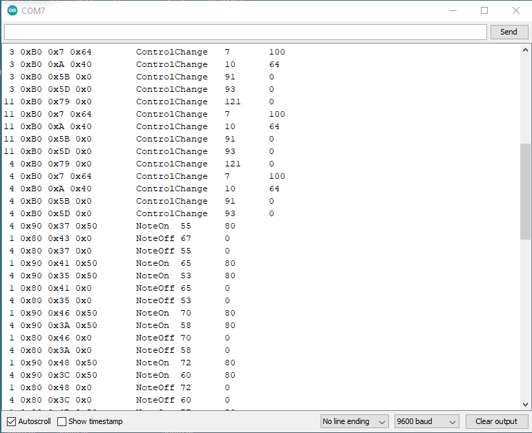 Simple MIDI Serial Monitor – Simple DIY Electronic Music Projects