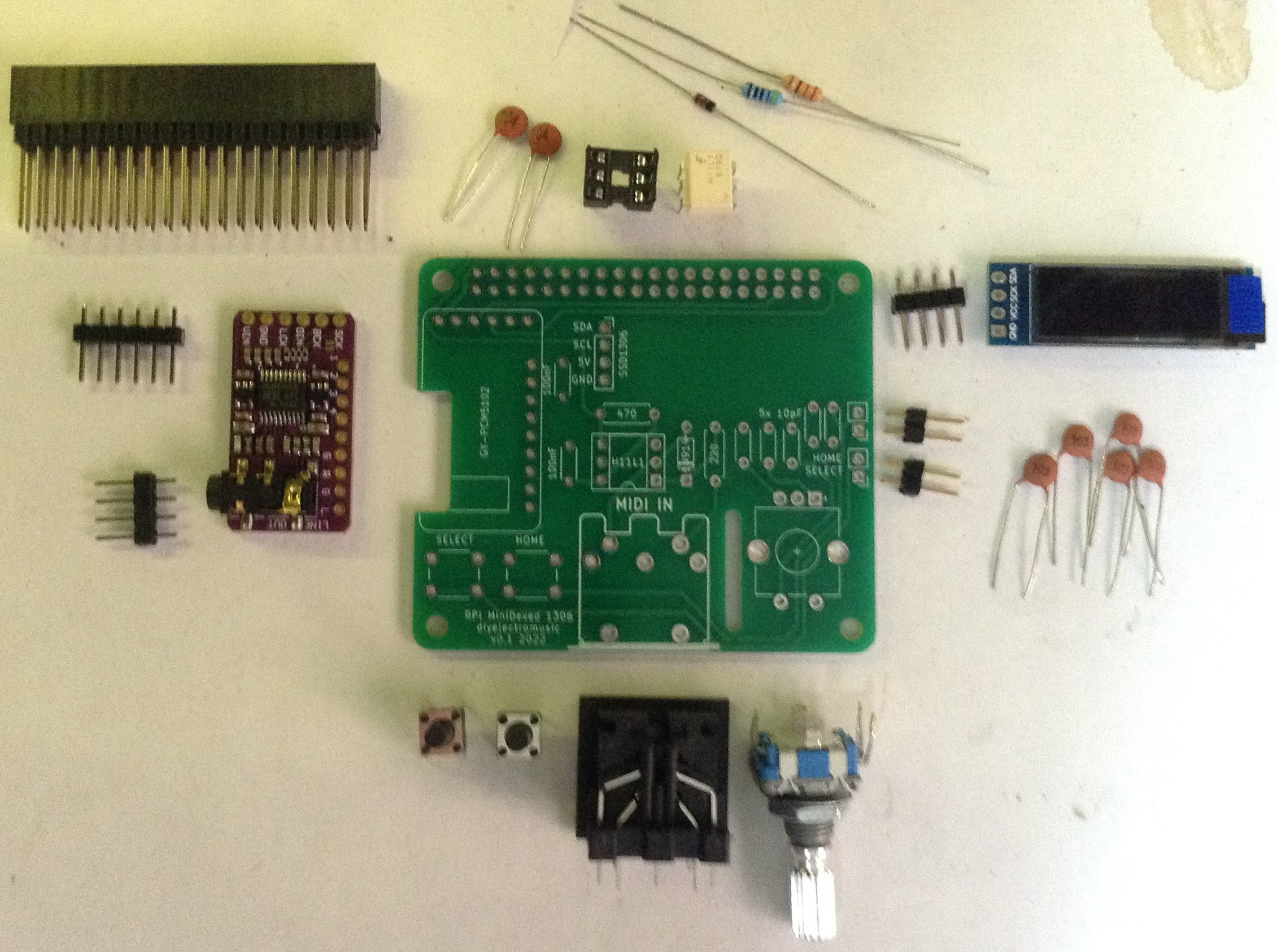MiniDexed Raspberry Pi IO Board – Part 2 – Simple DIY Electronic Music ...