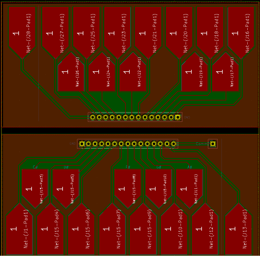 Touch Keyboard PCB – Simple DIY Electronic Music Projects