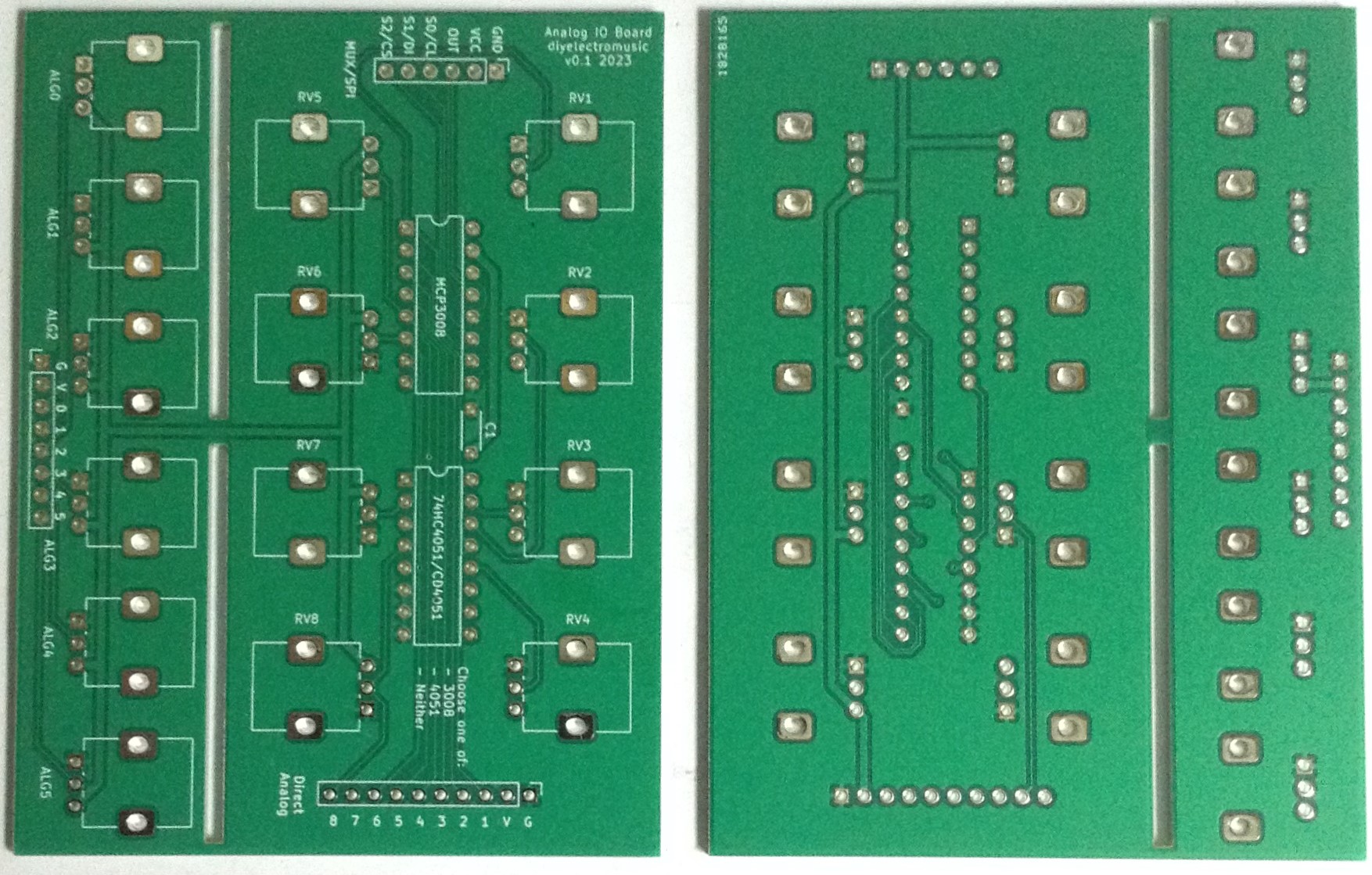 Analog IO Board PCB – Part 2 – Simple DIY Electronic Music Projects