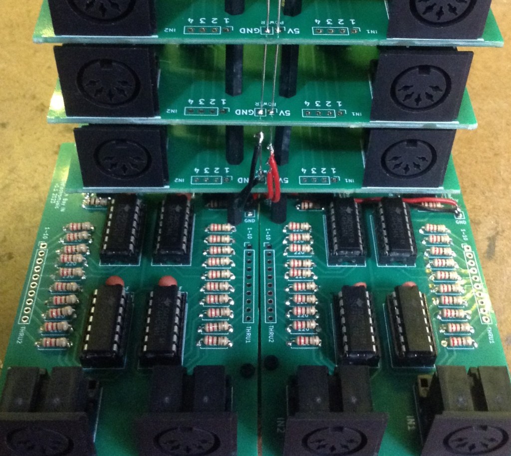 MIDI Matrix Patch Bay – Part 3 – Simple DIY Electronic Music Projects