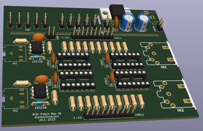 MIDI Matrix Patch Bay – Simple DIY Electronic Music Projects