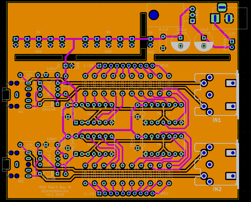 MIDI Matrix Patch Bay – Simple DIY Electronic Music Projects