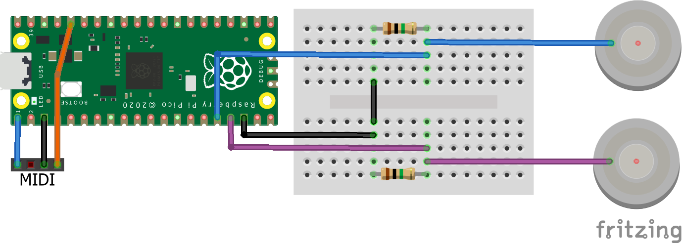 Raspberry Pi Pico Capacitive Touch – Simple DIY Electronic Music Projects