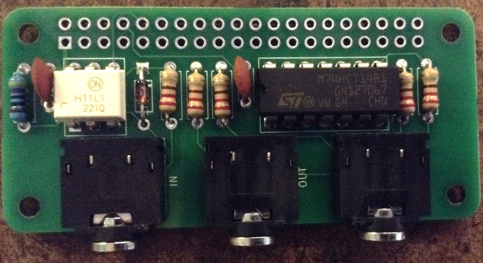 Raspberry Pi Zero MIDI PCB Build Guide – Simple DIY Electronic Music ...