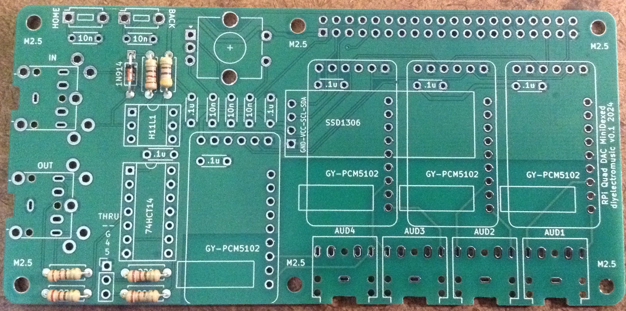 MiniDexed Quad DAC PCB Build Guide – Simple DIY Electronic Music Projects