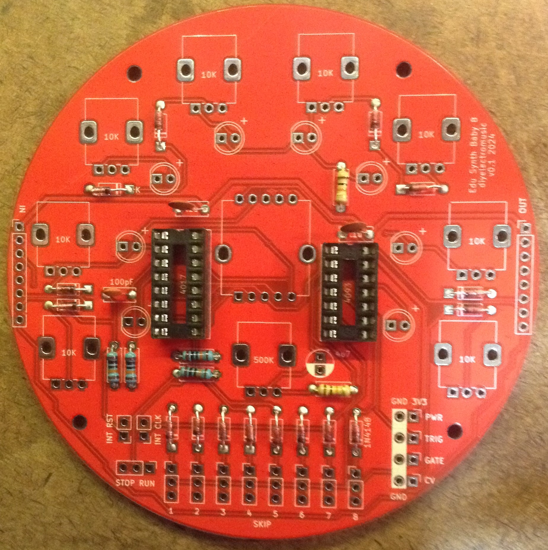 “Baby8” CV Step Sequencer – Part 3 – PCB Build Guide – Simple DIY ...