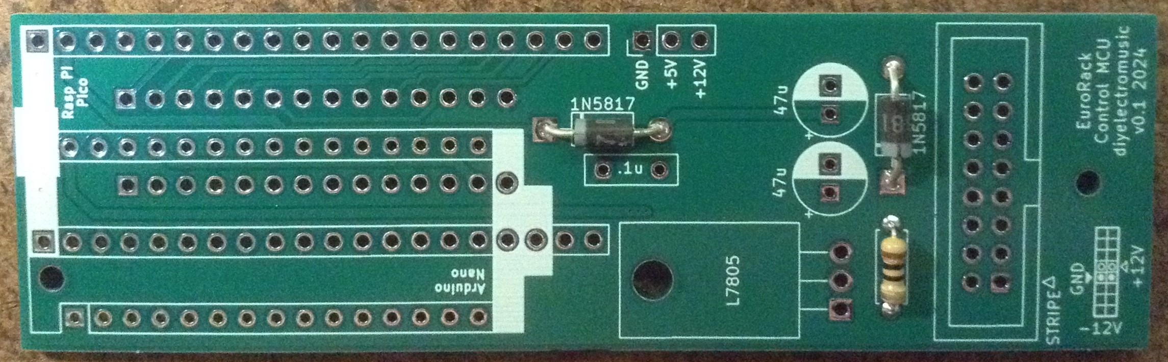 EuroRack 6HP MCU Experimenter Module PCB Build Guide – Simple DIY ...