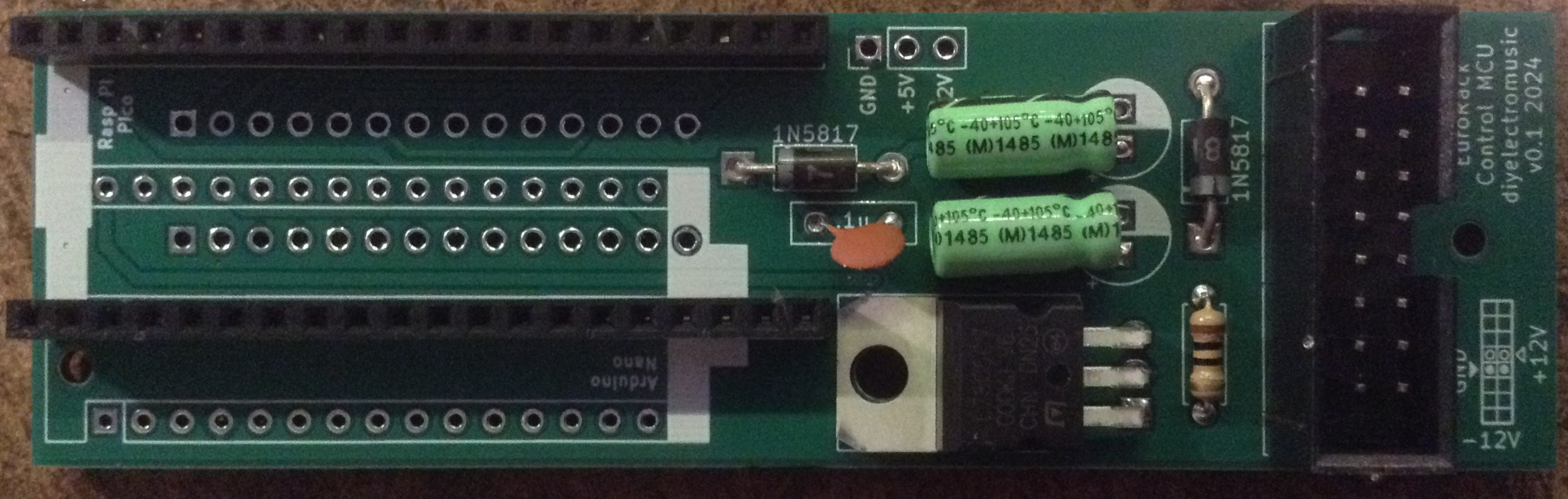 EuroRack 6HP MCU Experimenter Module PCB Build Guide – Simple DIY ...