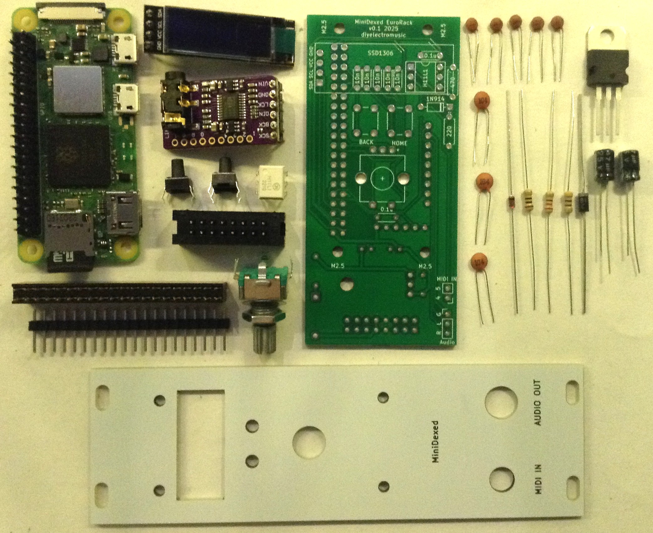 MiniDexed EuroRack PCB Build Guide – Simple DIY Electronic Music Projects