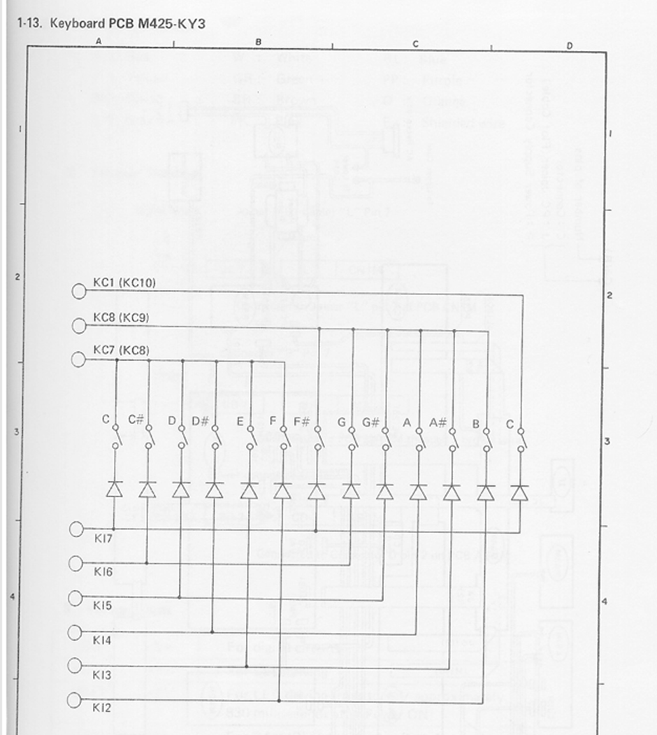 Remotely Analysing a Keyboard Matrix – Simple DIY Electronic Music Projects