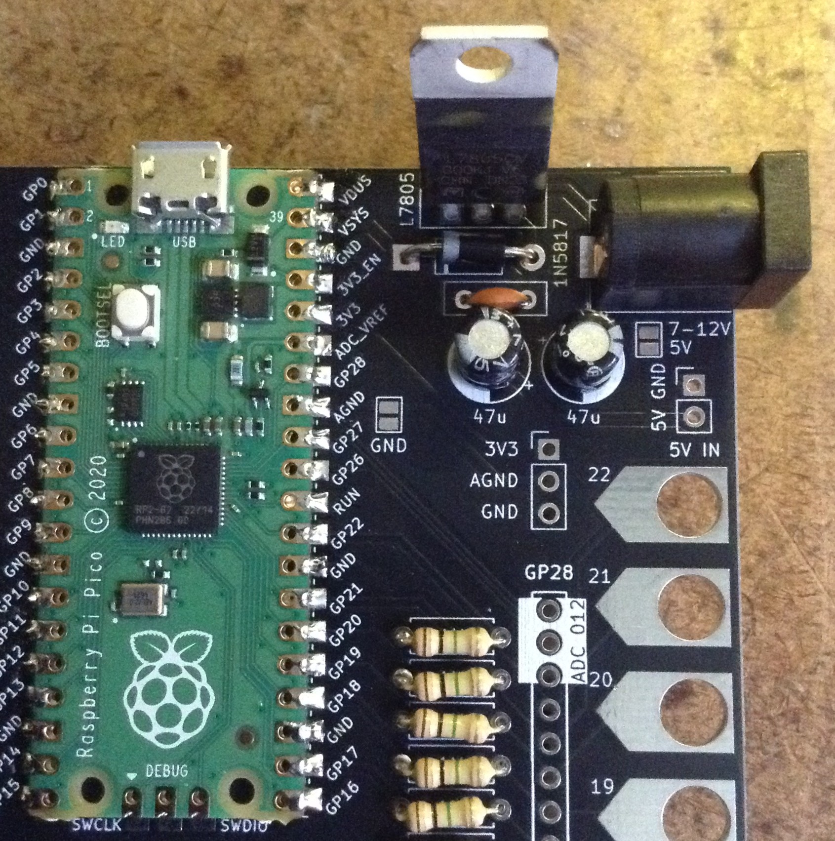 Pico Touch Board PCB Build Guide – Simple DIY Electronic Music Projects