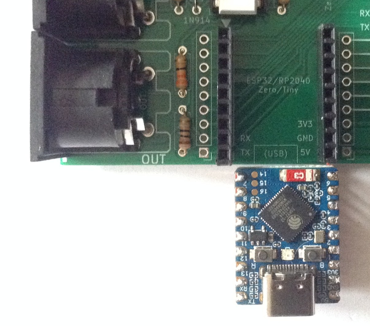 Waveshare Zero MIDI Proto PCB Build Guide – Simple DIY Electronic Music ...