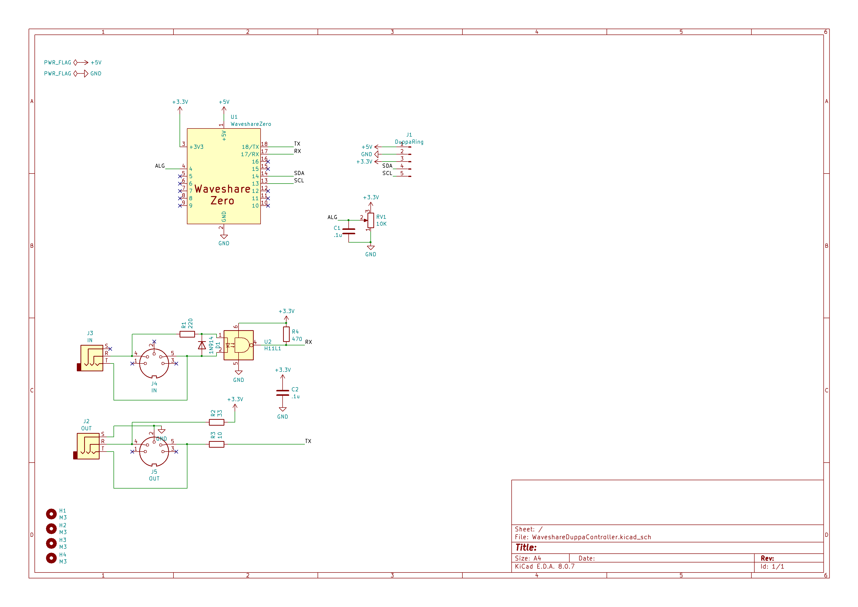 Duppa I2C MIDI Controller PCB Design – Simple DIY Electronic Music Projects