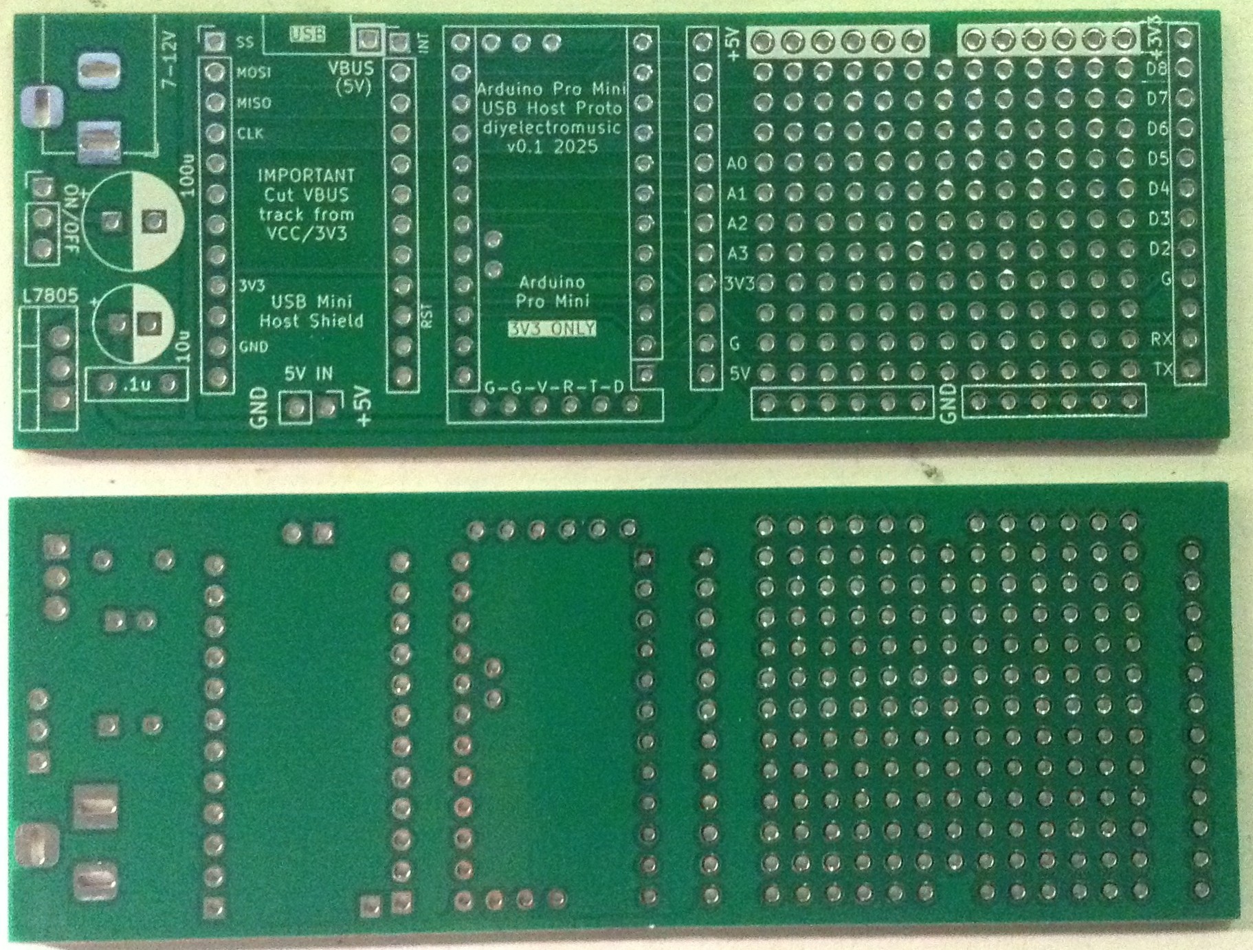 Arduino Pro Mini USB Host Proto PCB Build Guide – Simple DIY Electronic ...